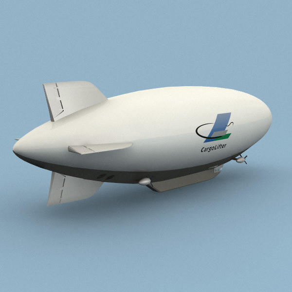 CargoLifter Airship 3D model | CGTrader