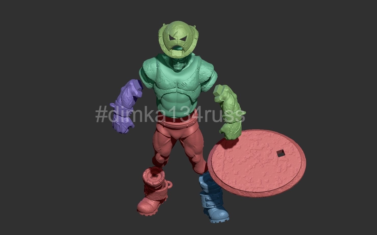 Juggernaut 3D model 3D printable | CGTrader