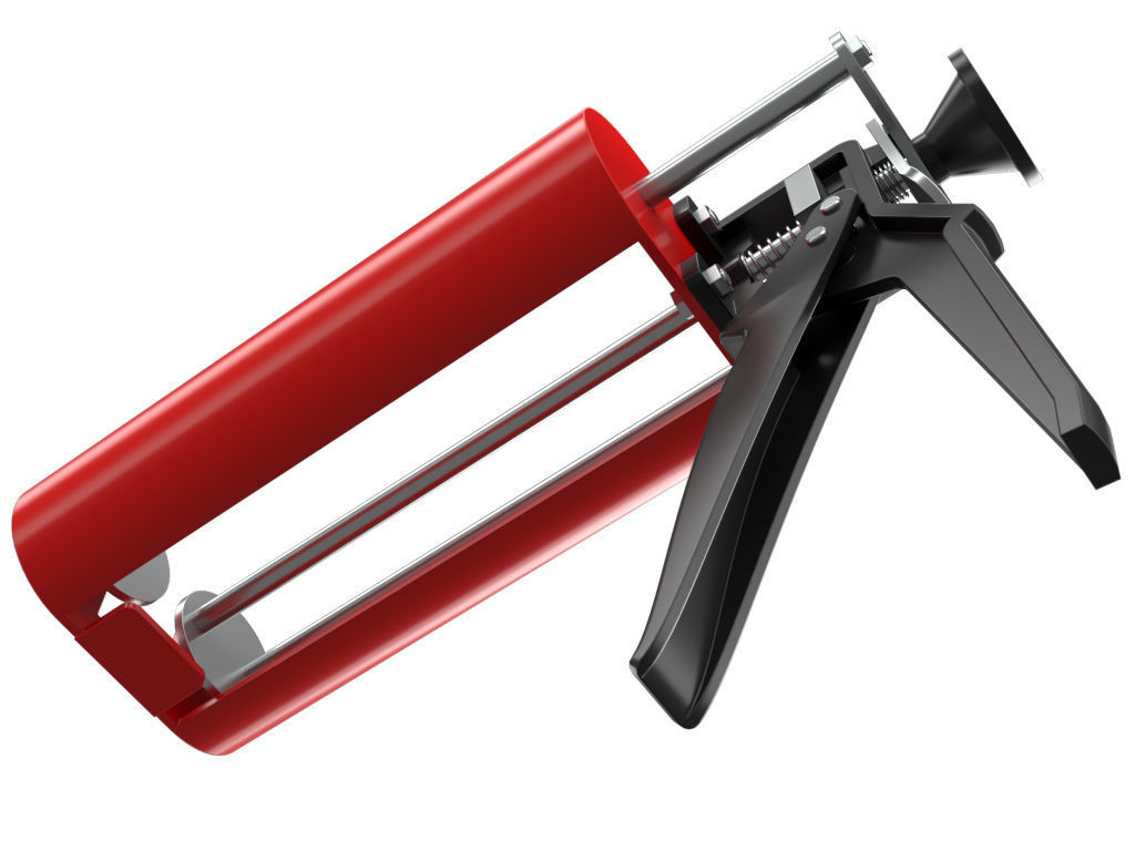 Dual Epoxy Gun 3D model | CGTrader