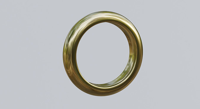 Gold Ring 3D Model 3D model | CGTrader