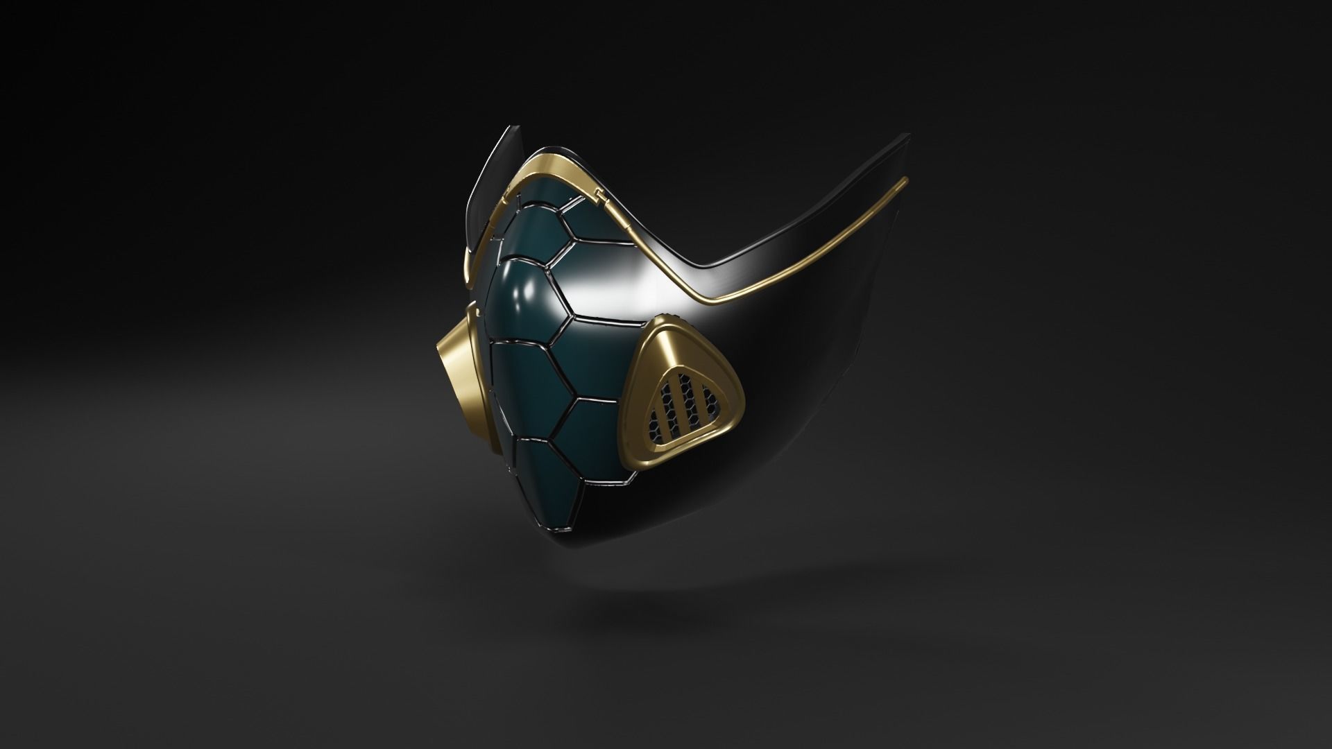 Valorant Viper mask 3D model 3D printable | CGTrader