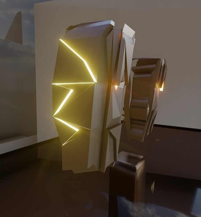 Forearm plate Armour version 4 3D model 3D model | CGTrader