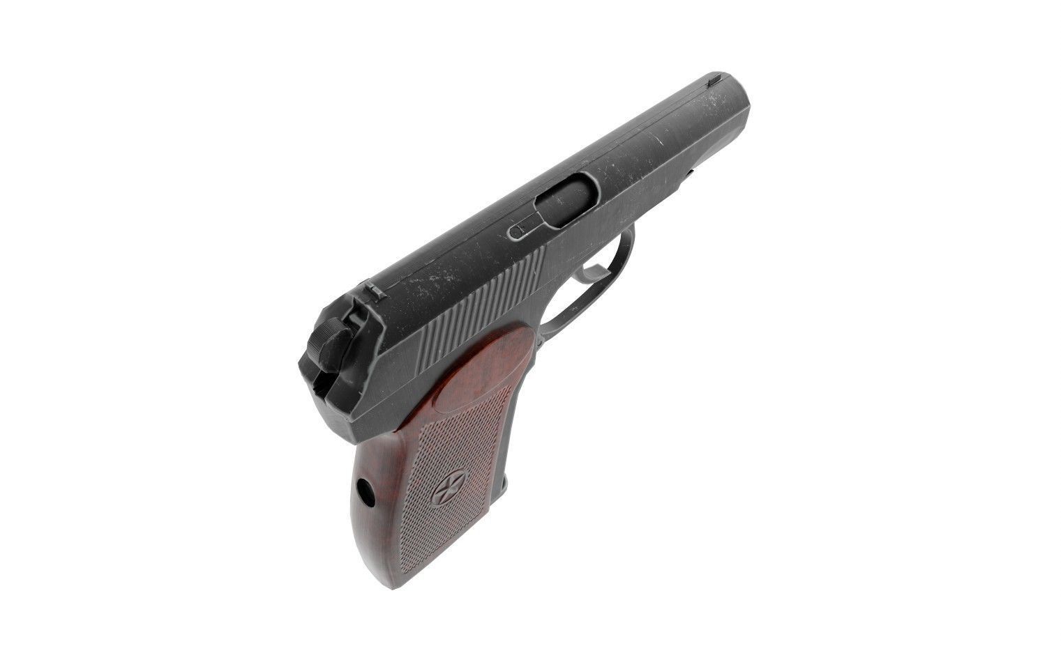 russian pistol PM 3D model | CGTrader