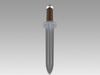 Grimgar of Fantasy and Ash Haruhiro Cosplay Weapon Prop 3D model 3D ...