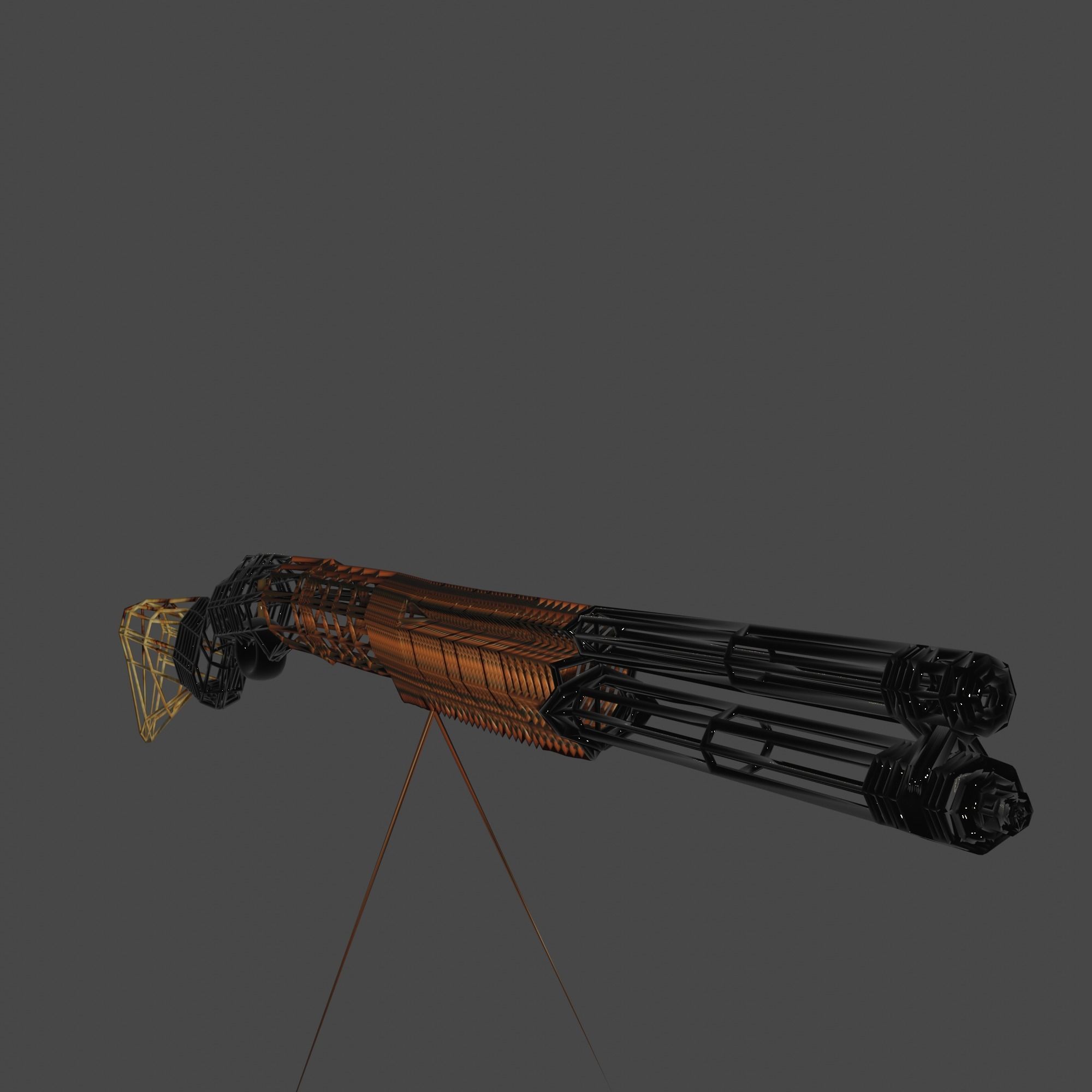 shooting gun 3D model | CGTrader