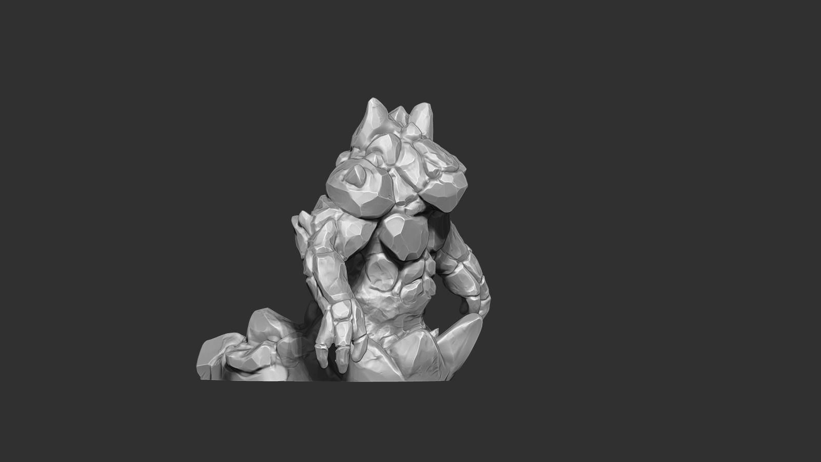 Earth Elemental 3D model 3D printable | CGTrader