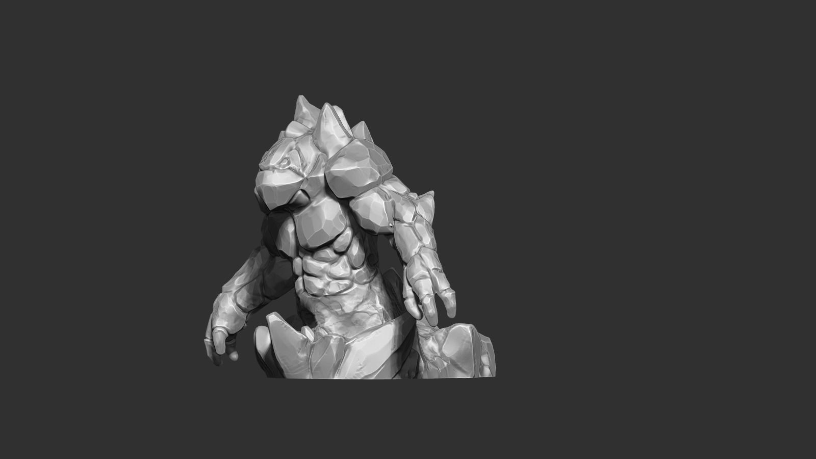 Earth Elemental 3D model 3D printable | CGTrader
