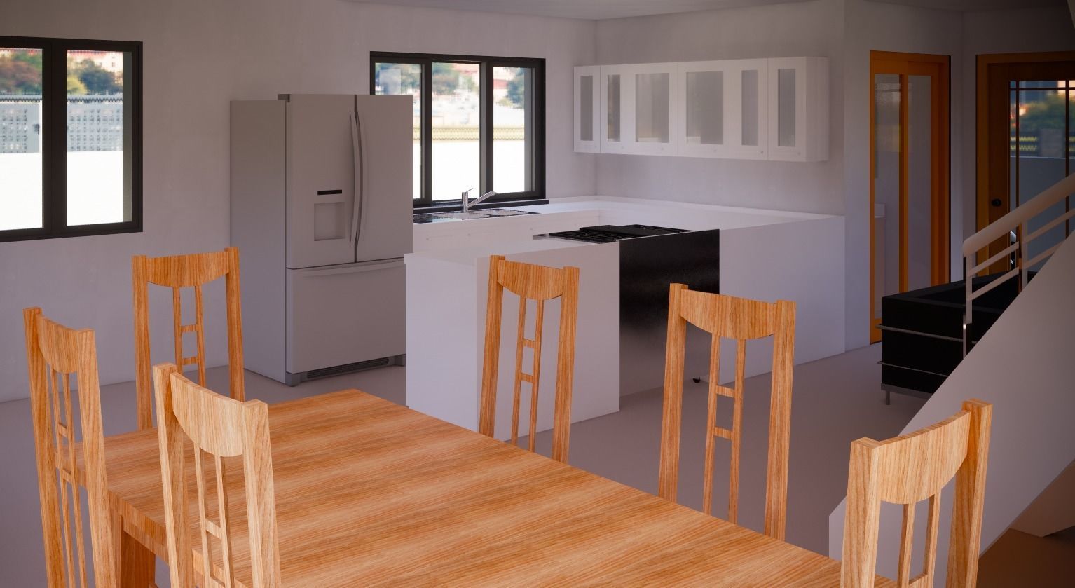 European House Design 3D model | CGTrader