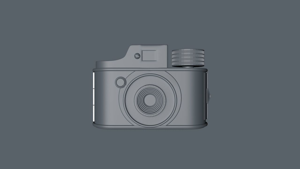 camera vintage free 3D model | CGTrader