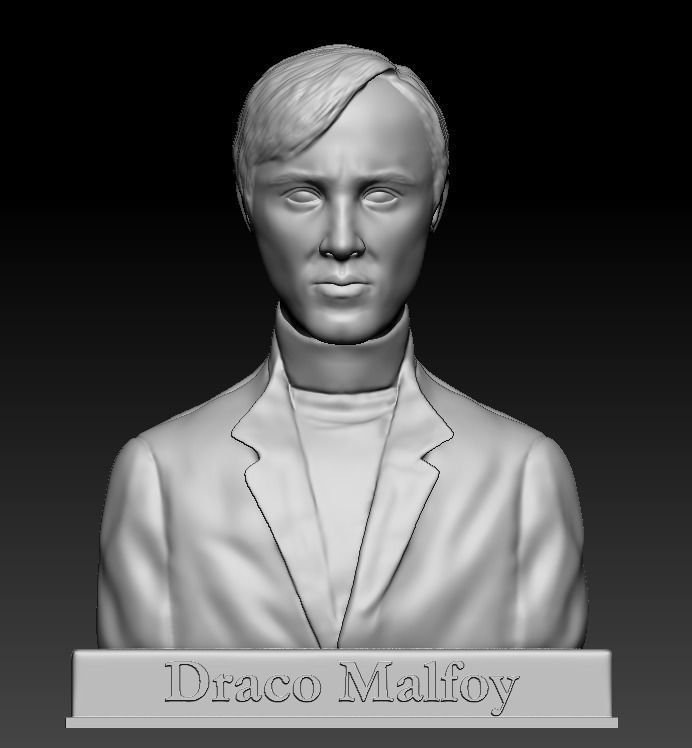 Draco Malfoy- from Harry Potter 3D print model 3D model 3D printable ...