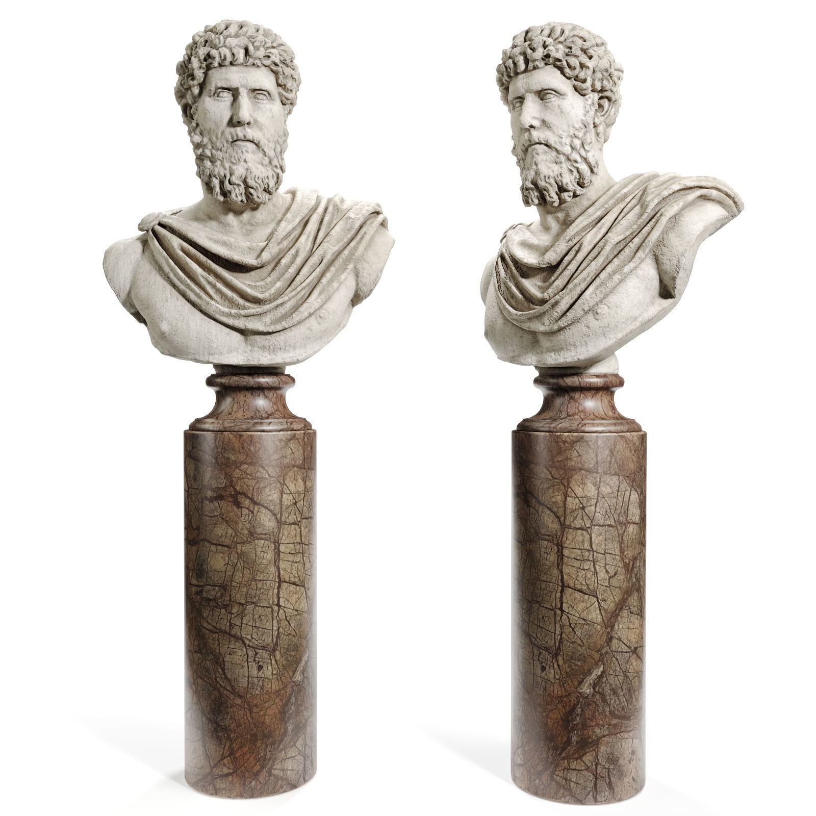 3D model Lucius Verus Bust VR / AR / low-poly | CGTrader