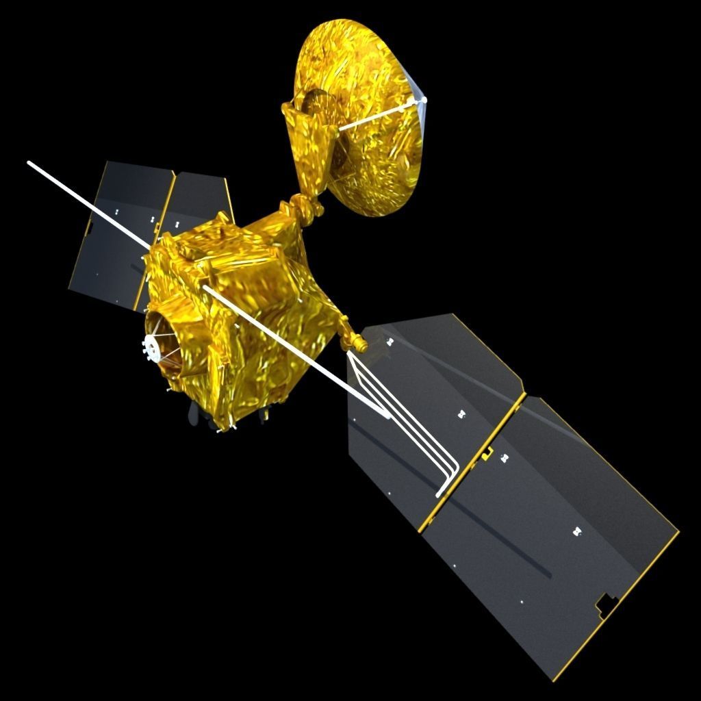 Mars Reconnaissance Orbiter 3D model | CGTrader