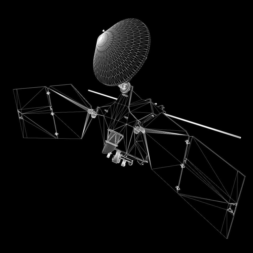 Mars Reconnaissance Orbiter 3D model | CGTrader