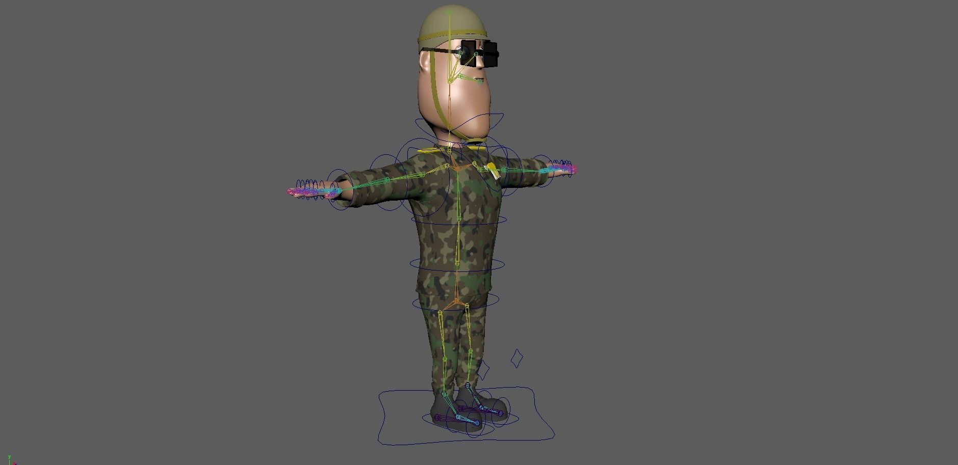 3D model Soldier Rigging VR / AR / low-poly | CGTrader
