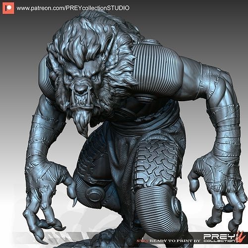 RAHZAR 3D model 3D printable | CGTrader
