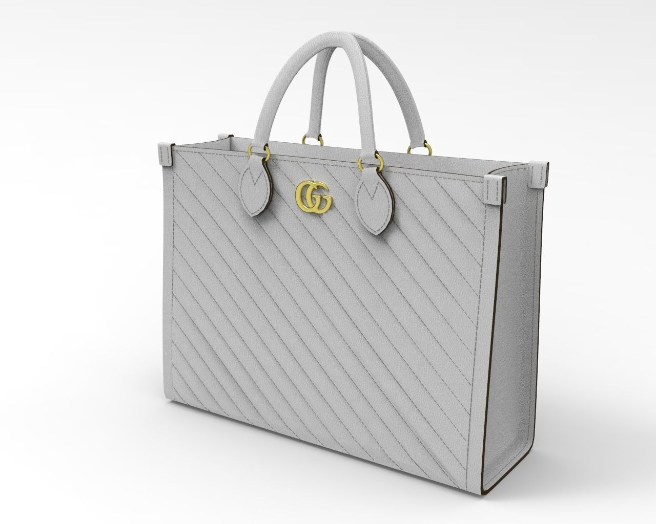 Gucci Tote Bag 3D model | CGTrader