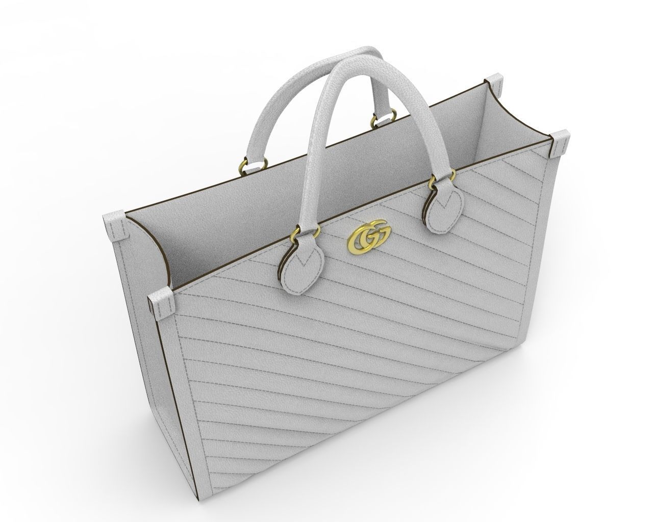 Gucci Tote Bag 3D model | CGTrader