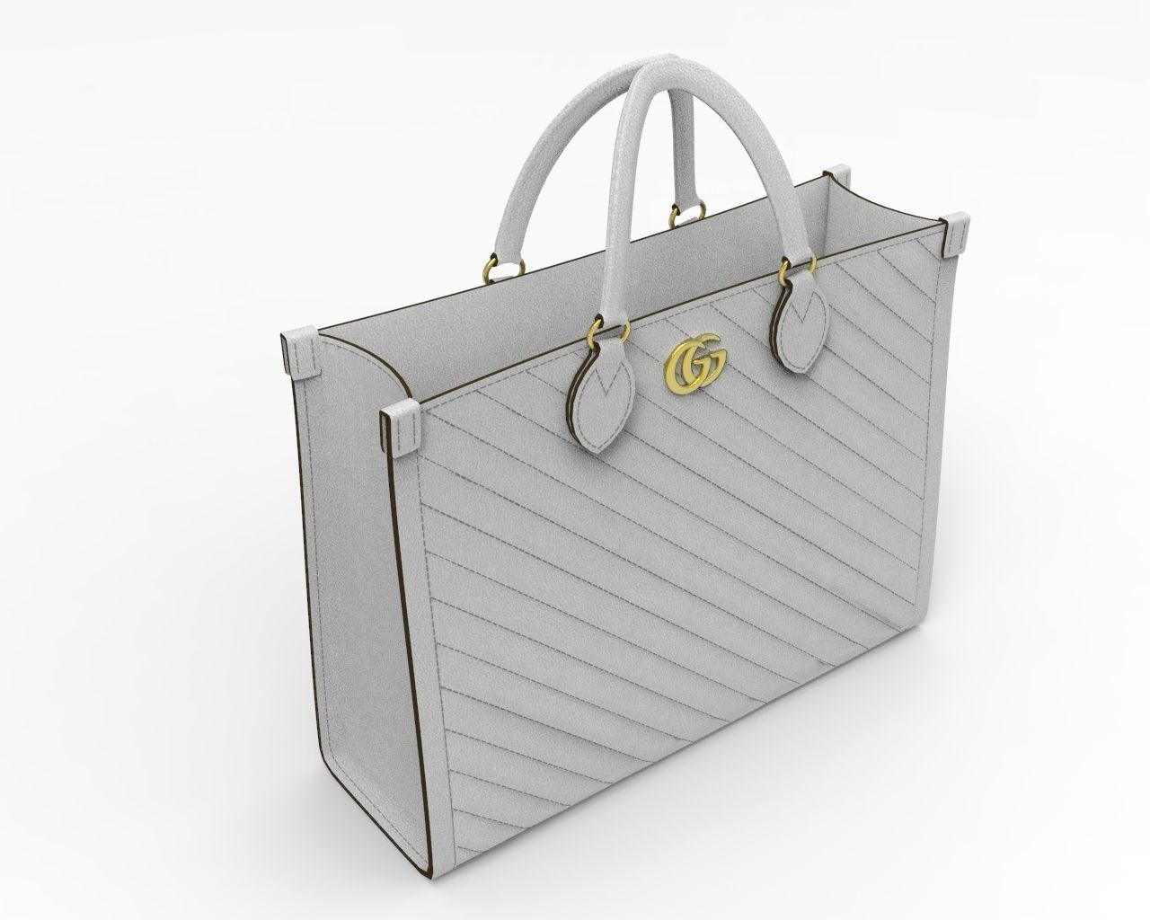 Gucci Tote Bag 3D model | CGTrader