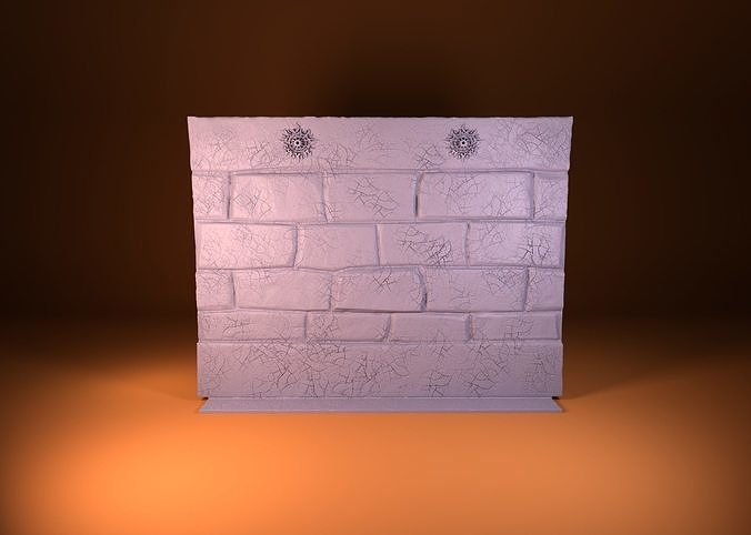 Modular Wall A 3D model 3D printable | CGTrader