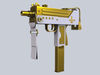 3D model Royal Gold MAC10 VR / AR / low-poly | CGTrader