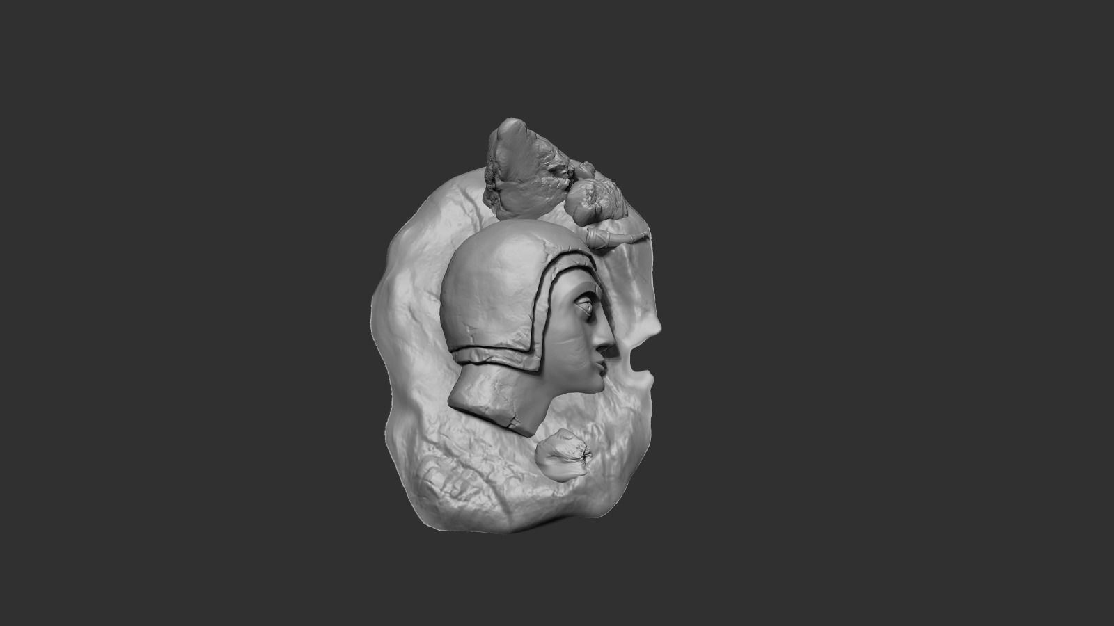 Amon Hen Kings Head 3D model 3D printable | CGTrader