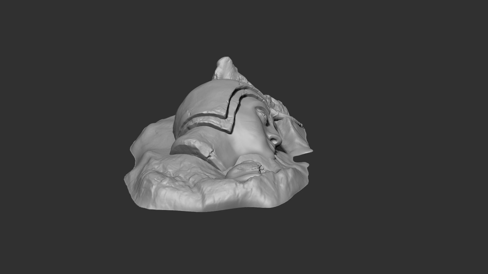 Amon Hen Kings Head 3D model 3D printable | CGTrader