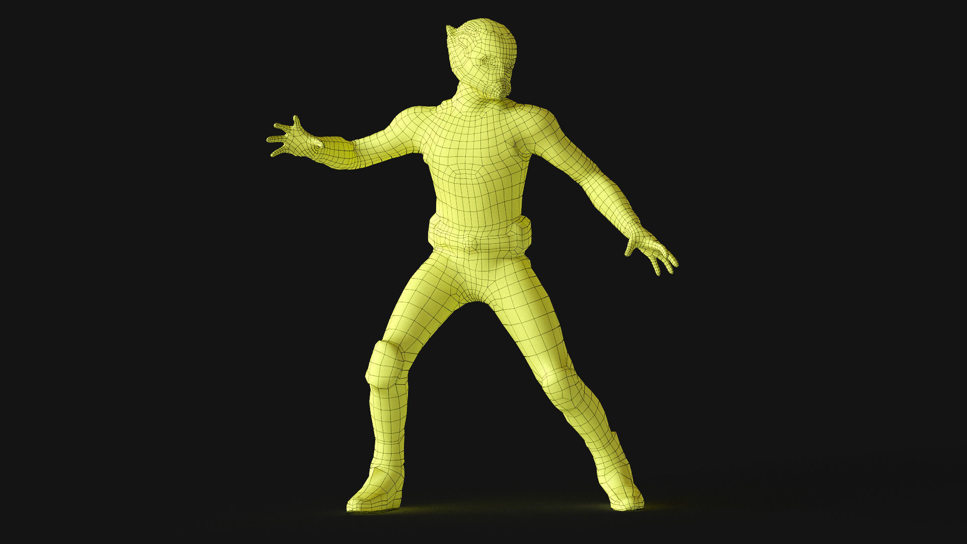 3D model Ant Man Figure Scan VR / AR / low-poly | CGTrader