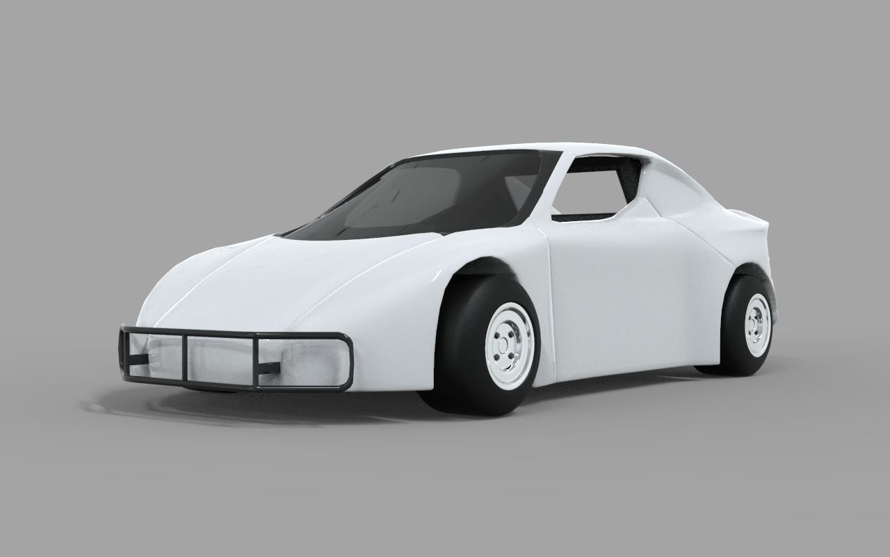 Bandolero race car 3D model 3D printable | CGTrader