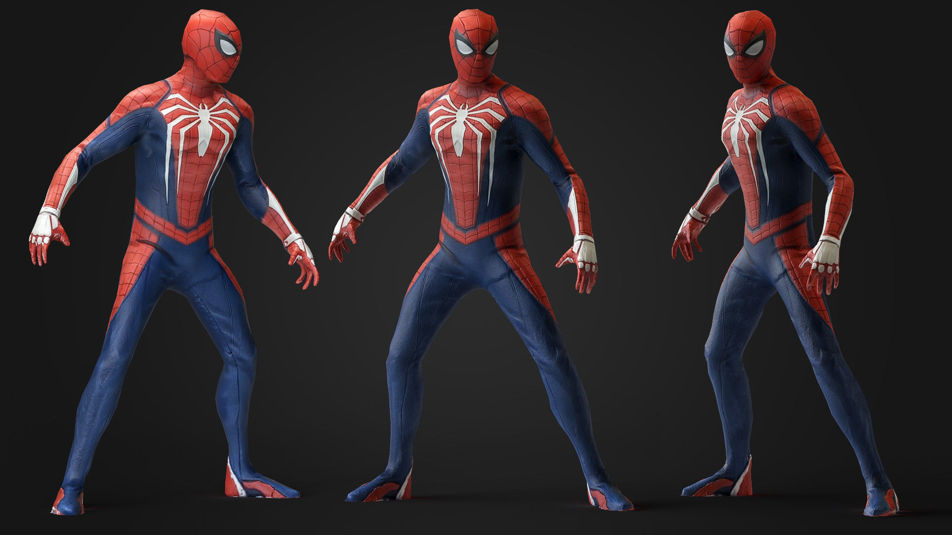 3D model Spider Man 3d Model Scan VR / AR / low-poly | CGTrader
