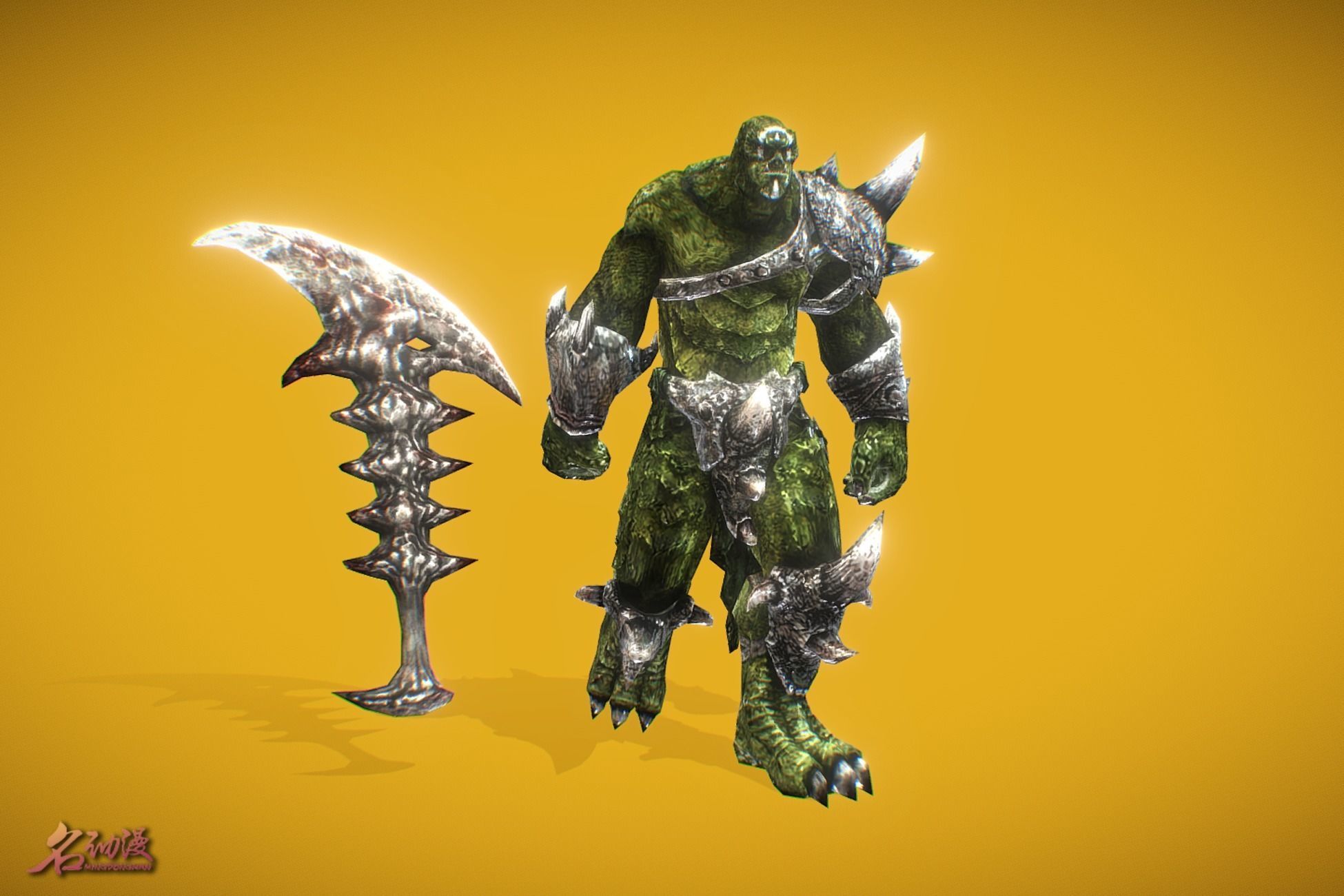 3D model RPG Orc VR / AR / low-poly | CGTrader