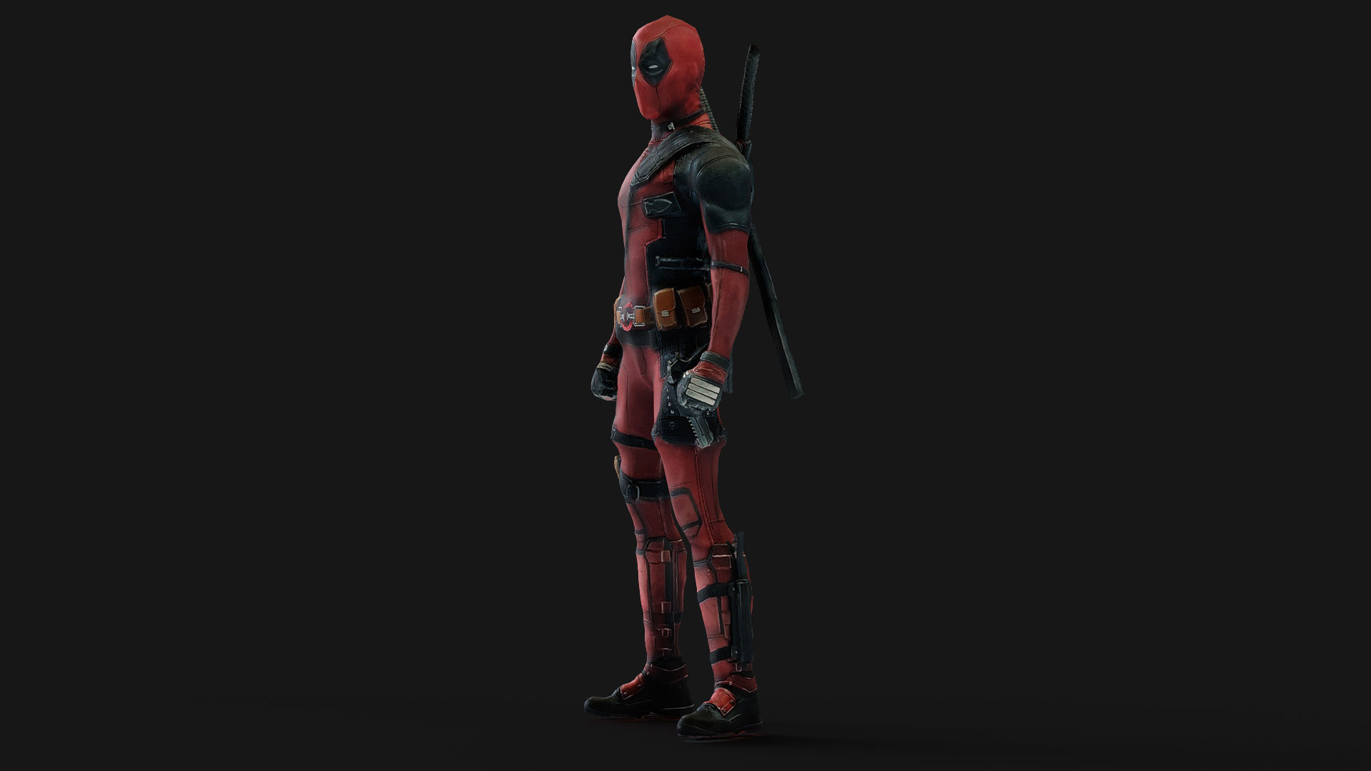 3D model Deadpool 3d Model Scan VR / AR / low-poly | CGTrader