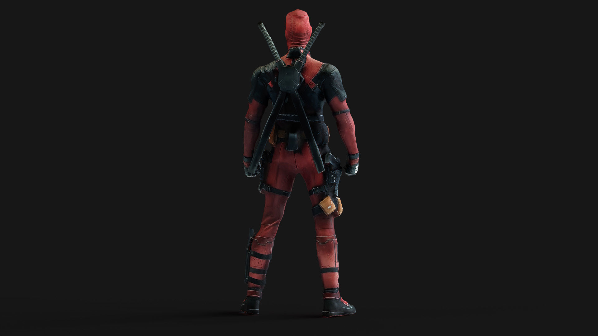 3D model Deadpool 3d Model Scan VR / AR / low-poly | CGTrader