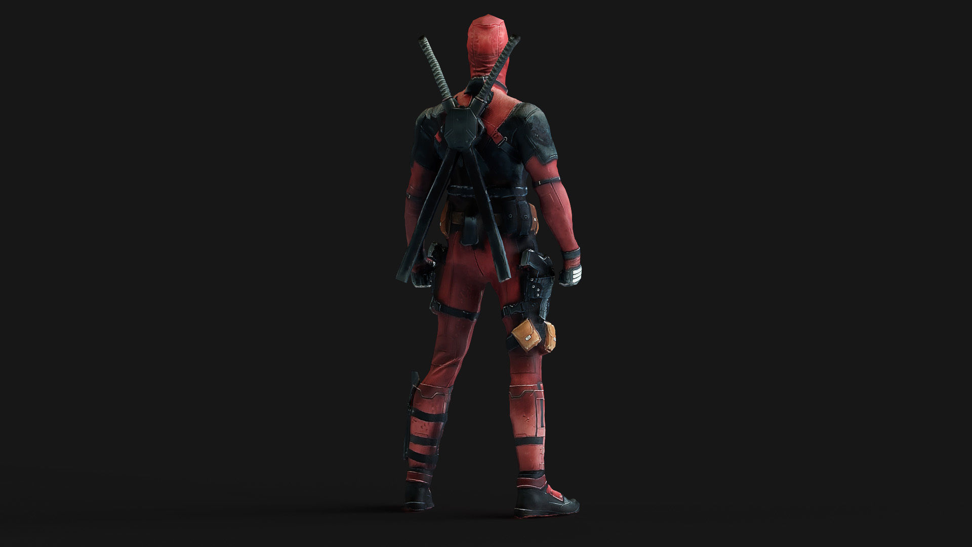 3D model Deadpool 3d Model Scan VR / AR / low-poly | CGTrader