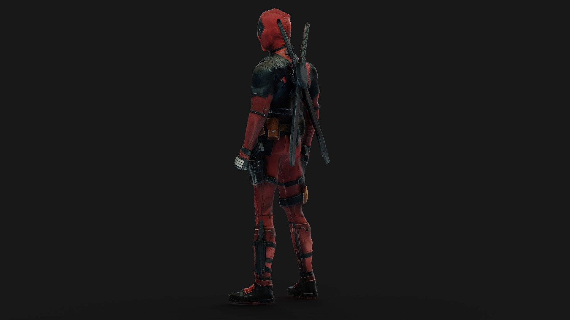 3D model Deadpool 3d Model Scan VR / AR / low-poly | CGTrader