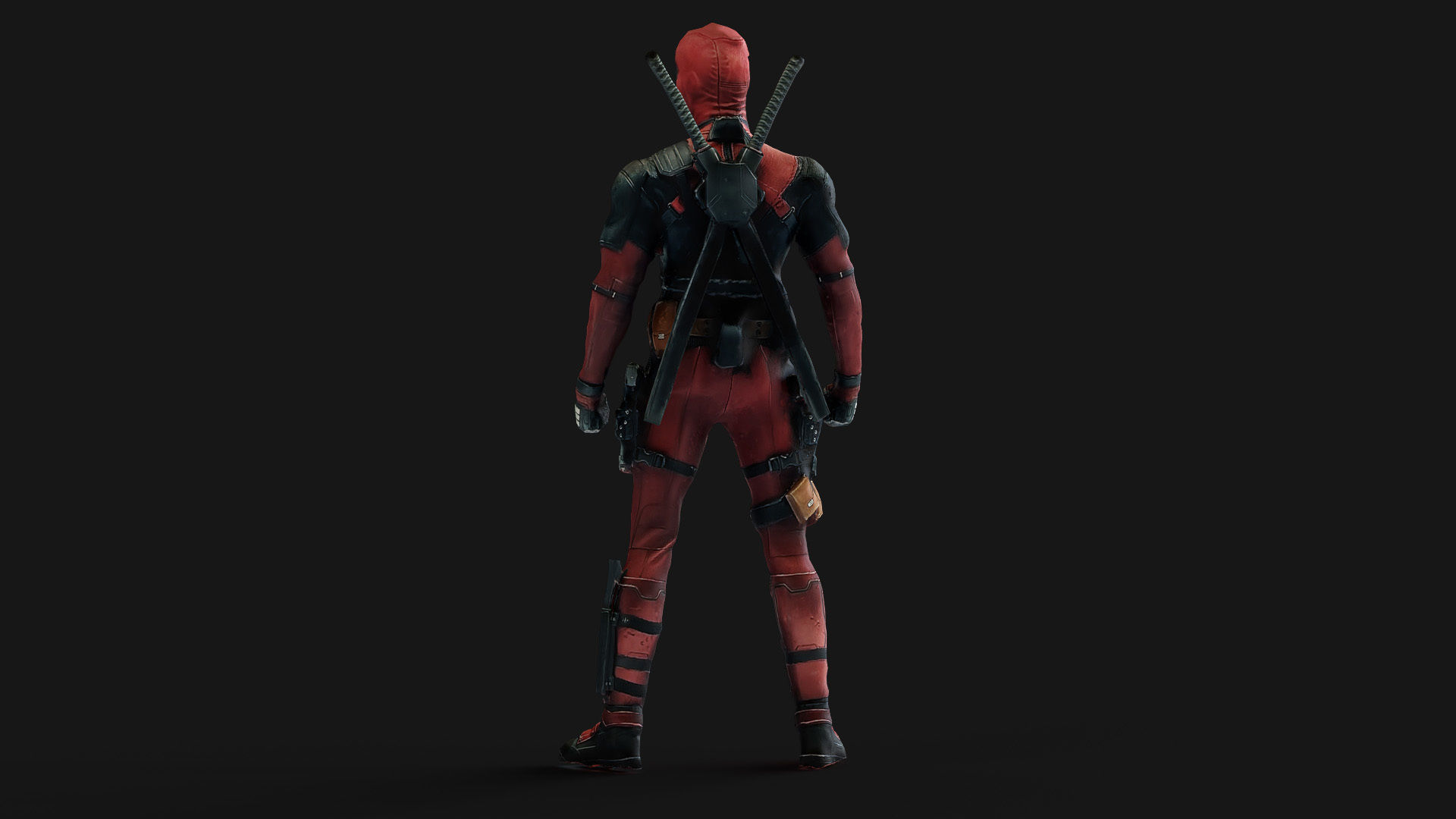 3D model Deadpool 3d Model Scan VR / AR / low-poly | CGTrader