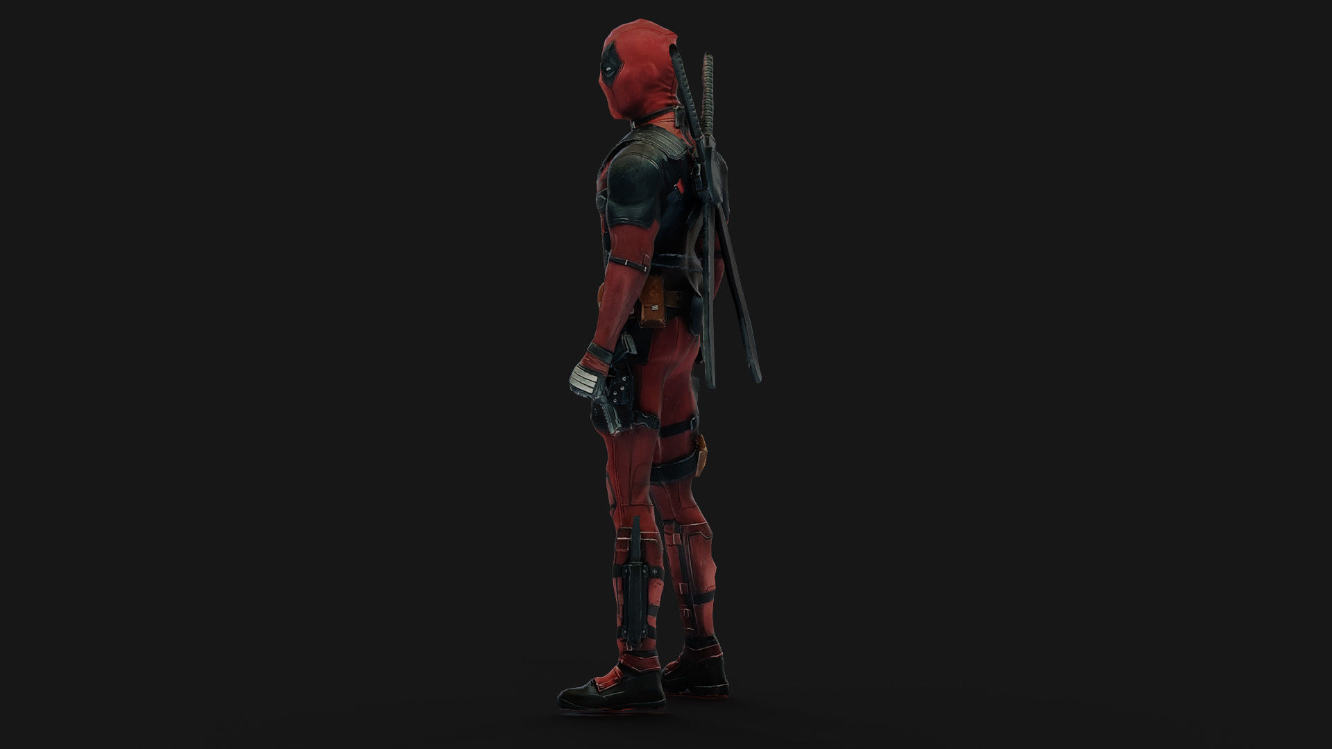3D model Deadpool 3d Model Scan VR / AR / low-poly | CGTrader