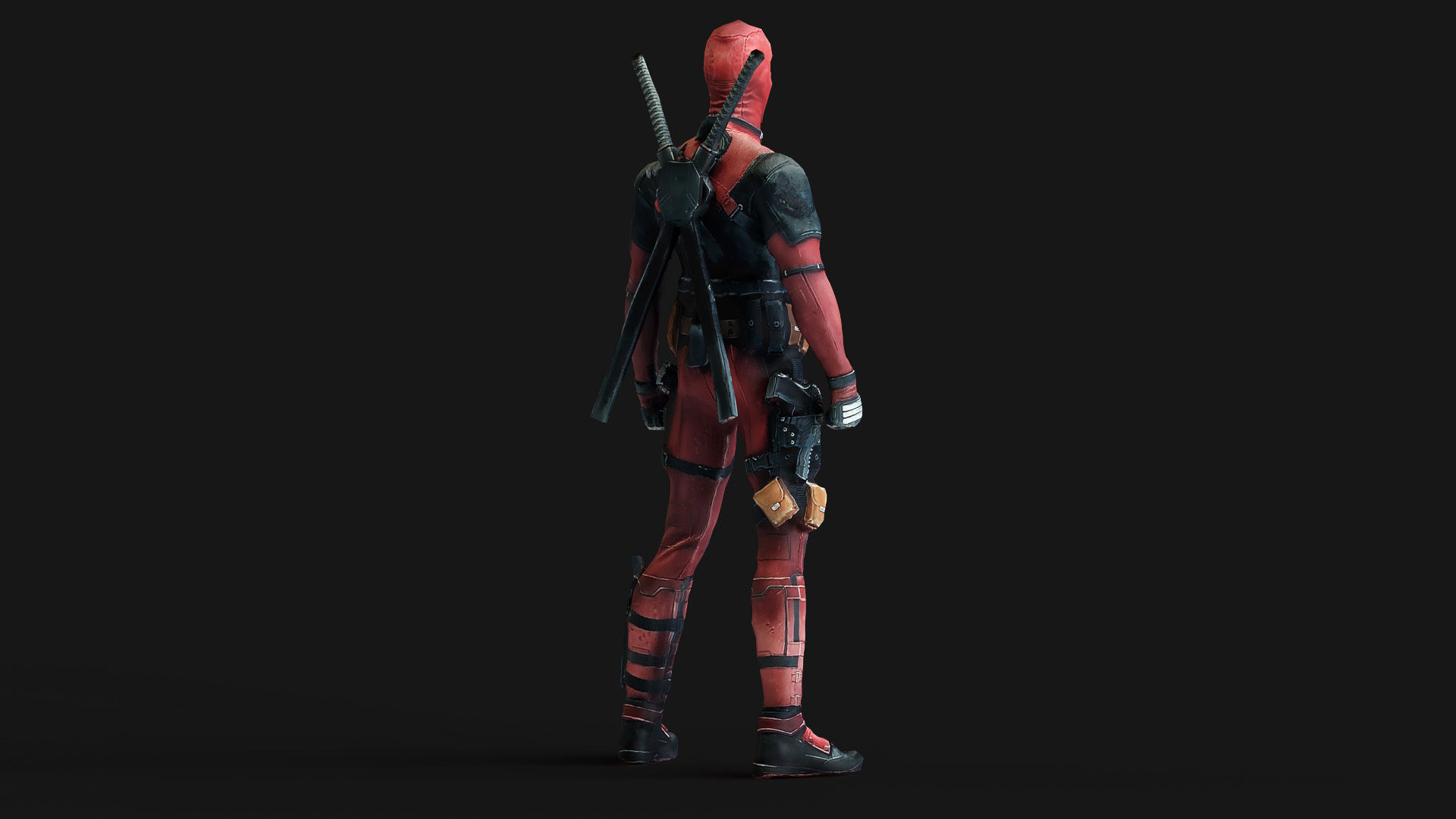 3D model Deadpool 3d Model Scan VR / AR / low-poly | CGTrader