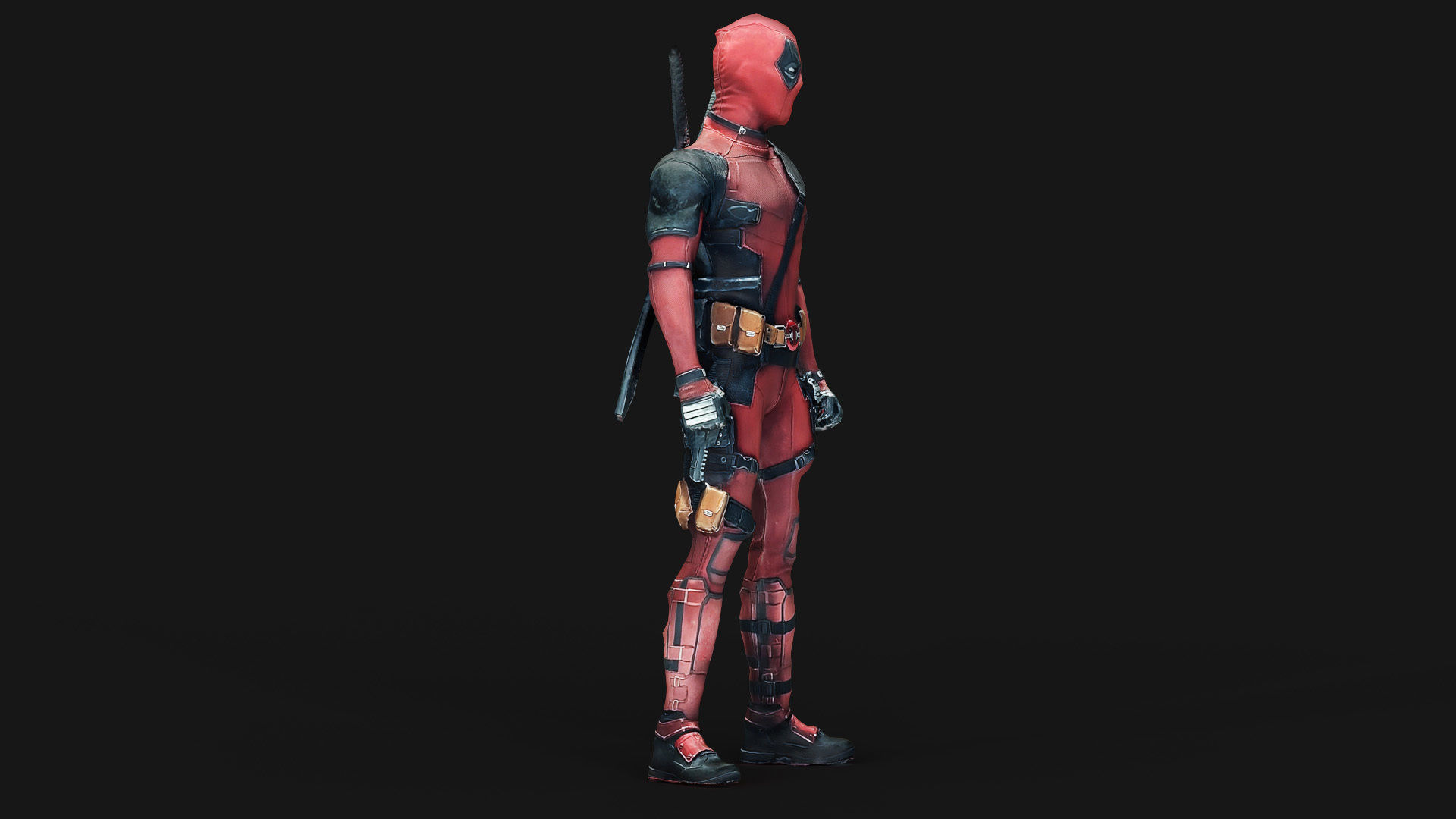 3D model Deadpool 3d Model Scan VR / AR / low-poly | CGTrader