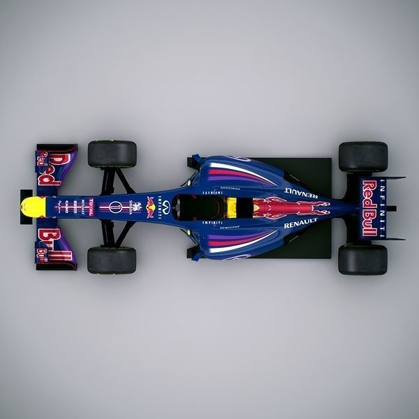 F1 2013 Infiniti Red Bull Racing RB9 3D model | CGTrader