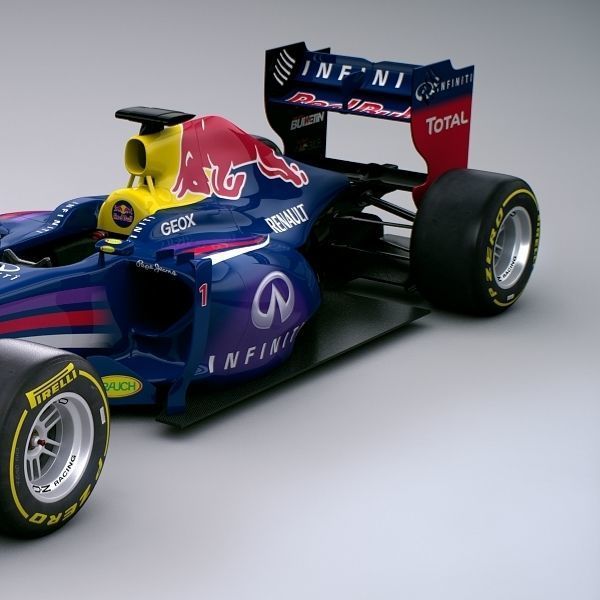 F1 2013 Infiniti Red Bull Racing RB9 3D model | CGTrader