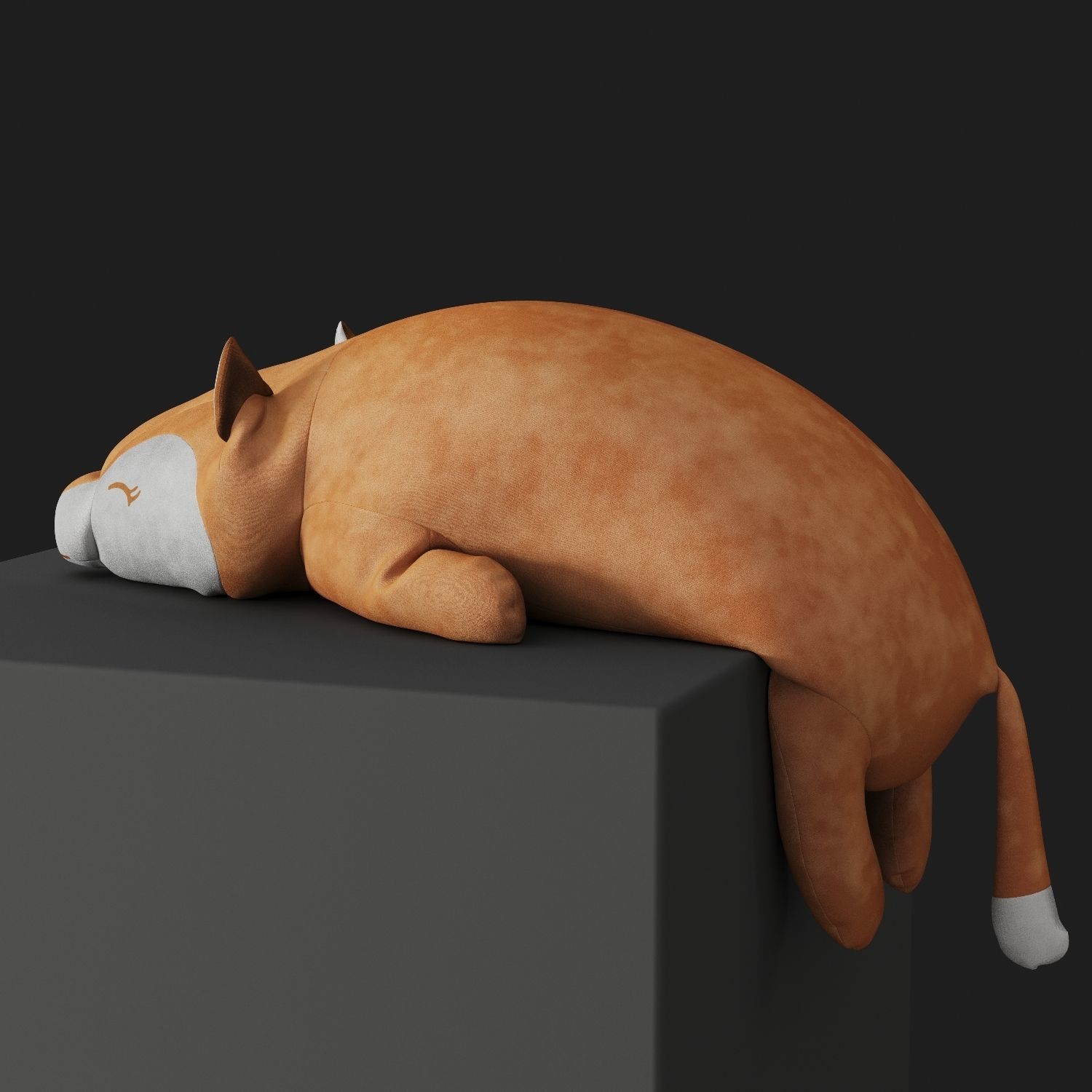 Plush Fox Miniso 3D model | CGTrader