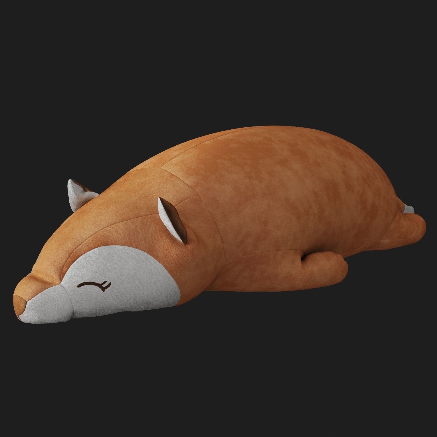 Plush Fox Miniso 3D model | CGTrader