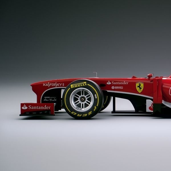 F1 2013 Scuderia Ferrari F138 3D model | CGTrader