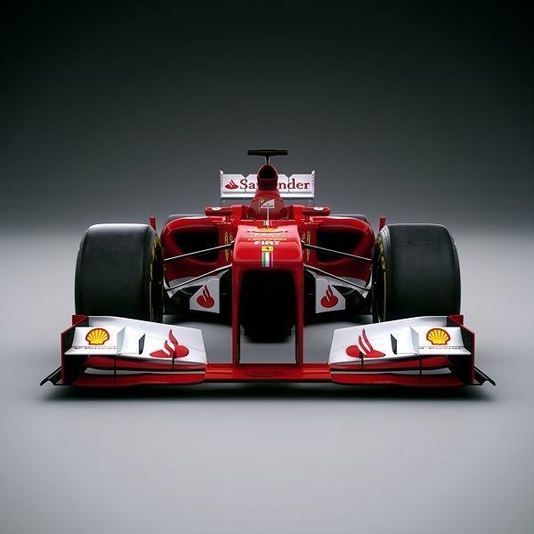 F1 2013 Scuderia Ferrari F138 3D model | CGTrader