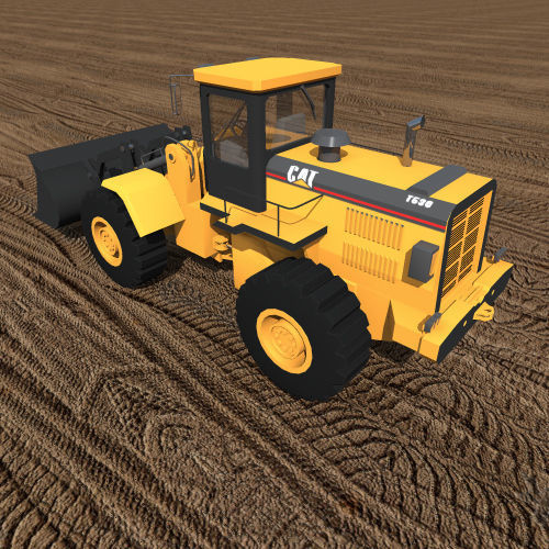 Caterpillar T530 free 3D model | CGTrader