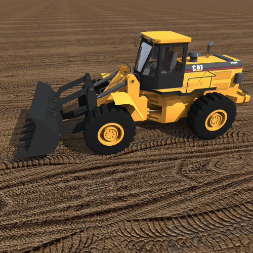Caterpillar T530 free 3D model | CGTrader
