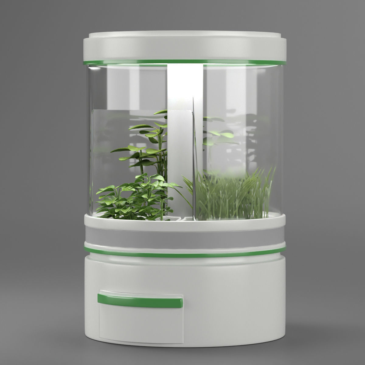 Sci-Fi Lab Hydroponic 3D 3D model | CGTrader