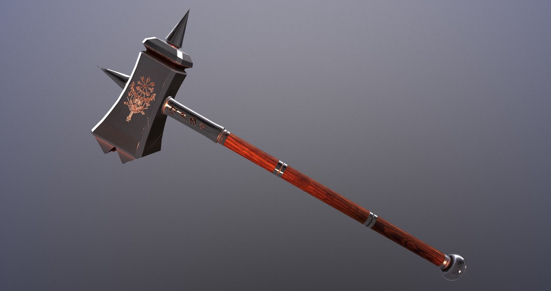 3D model Hammer VR / AR / low-poly | CGTrader