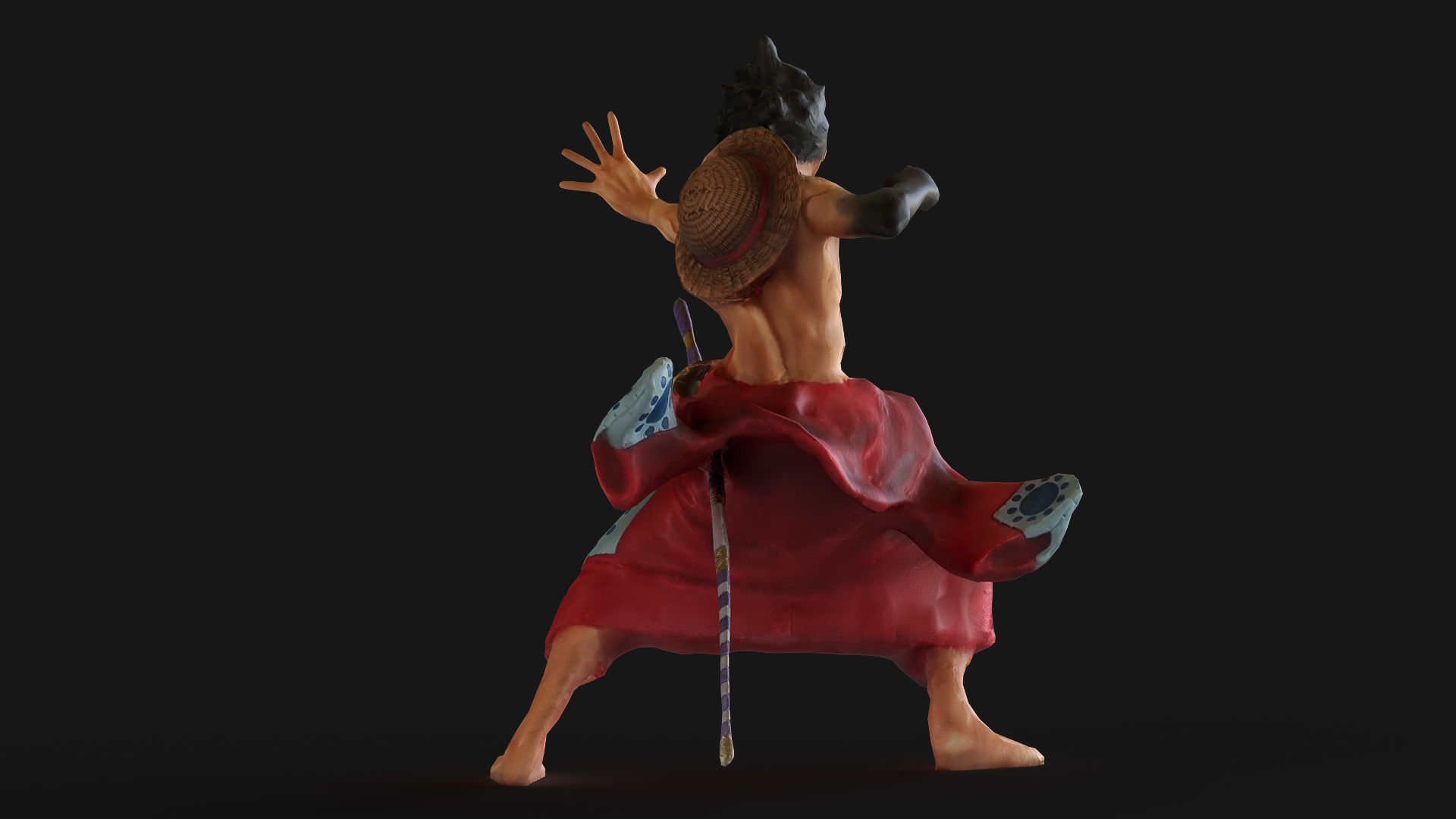 Luffy Figure free VR / AR / low-poly 3D model | CGTrader