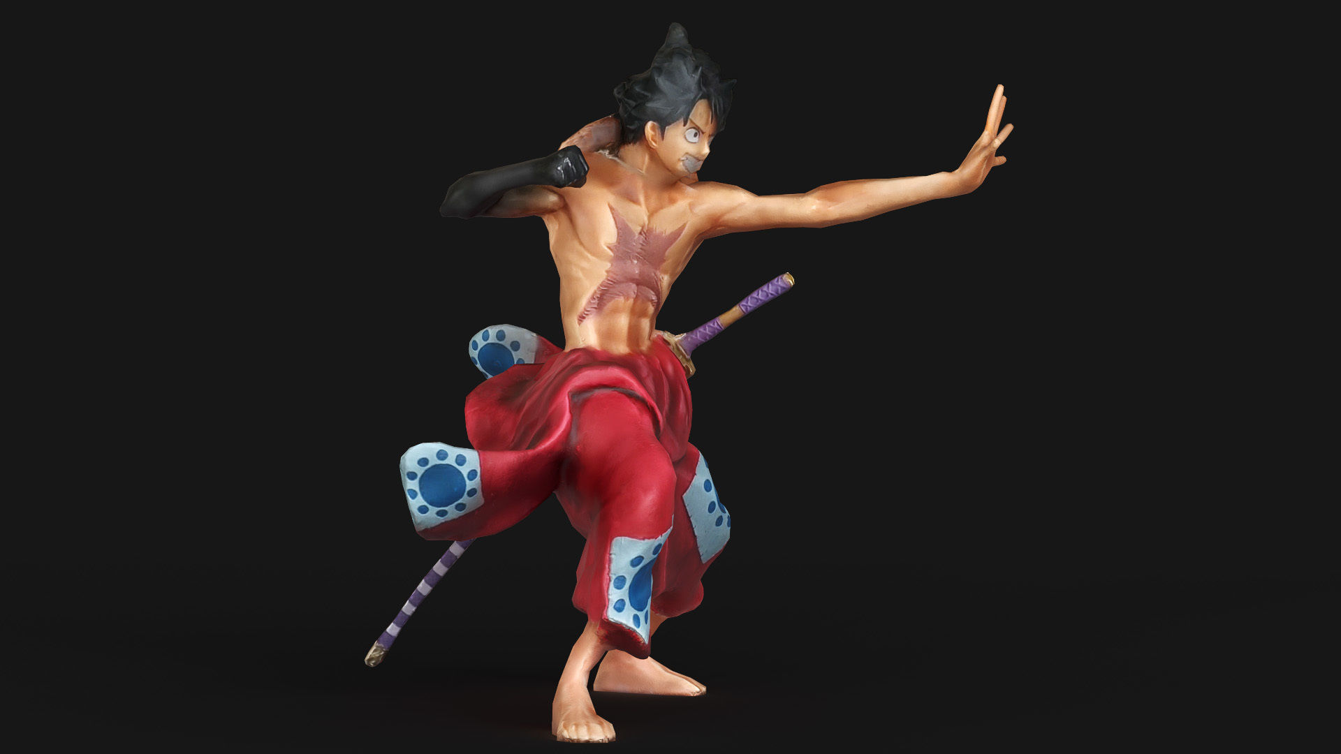 Luffy Figure free VR / AR / low-poly 3D model | CGTrader
